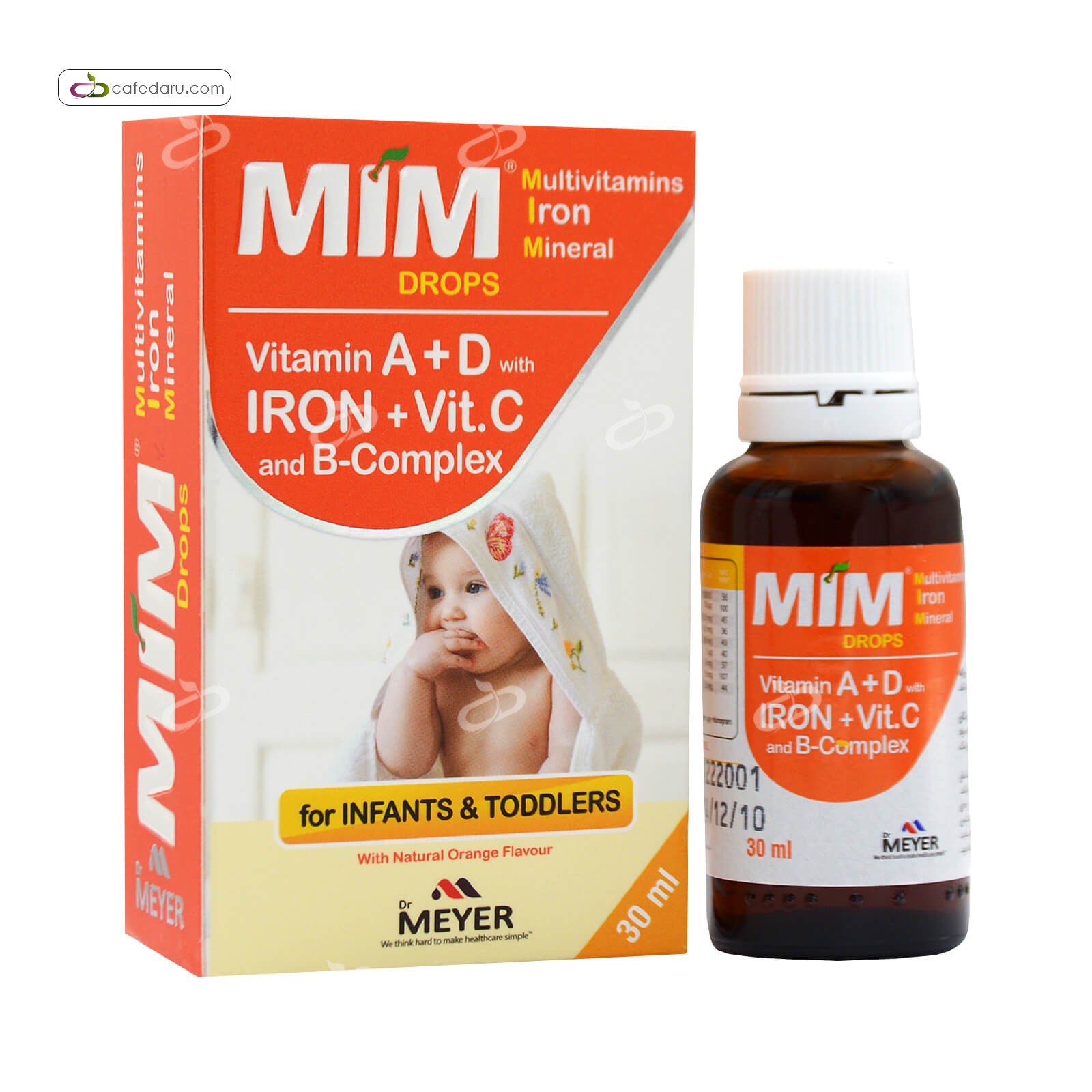 قطره میم (مولتی ویتامین) کودکان دکتر میر ویتابیوتیکس 30 میلی لیتر ...