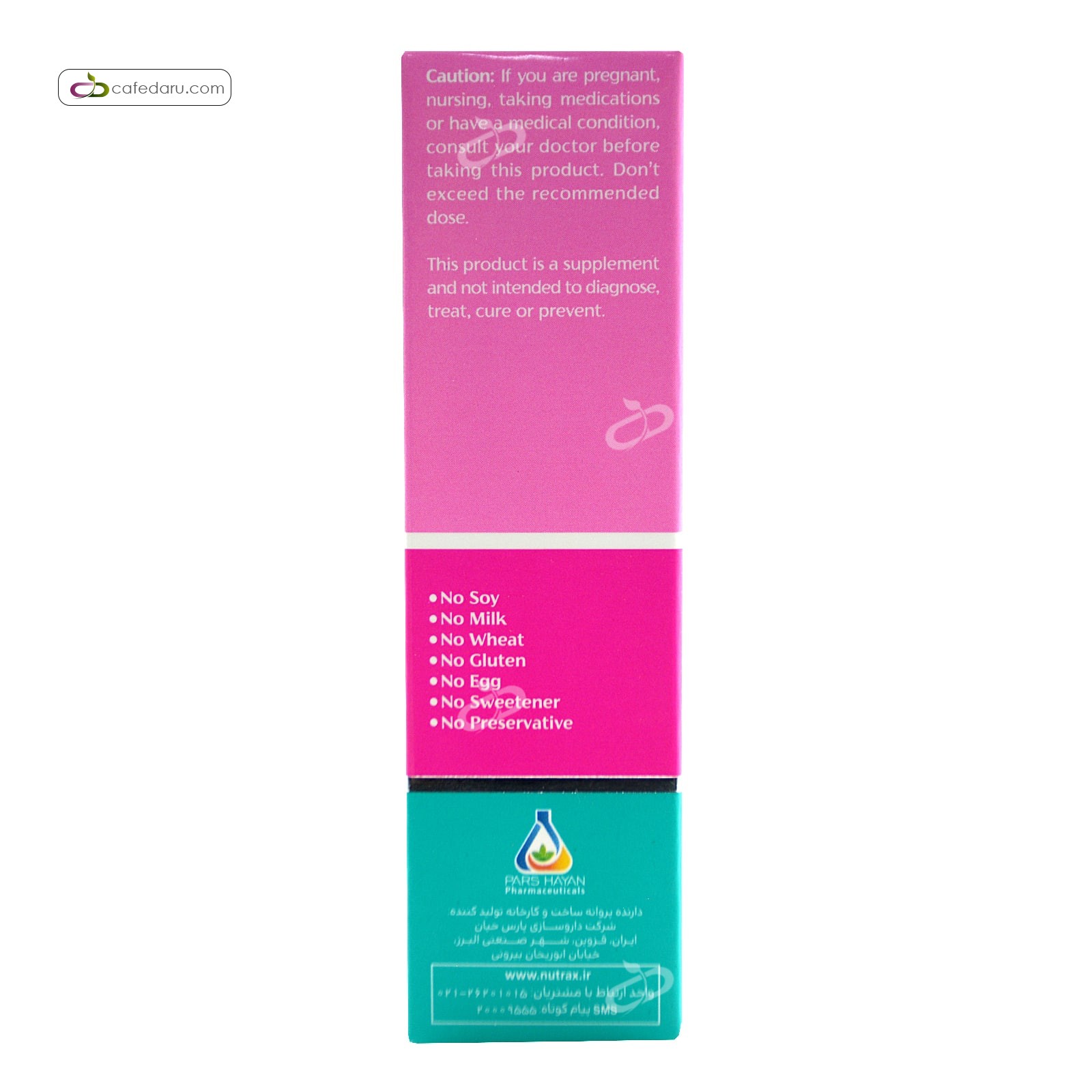 پرگناسیف (تقویت باروری بانوان) نوتراکس 30 قرص - کافه دارو- داروخانه آنلاین