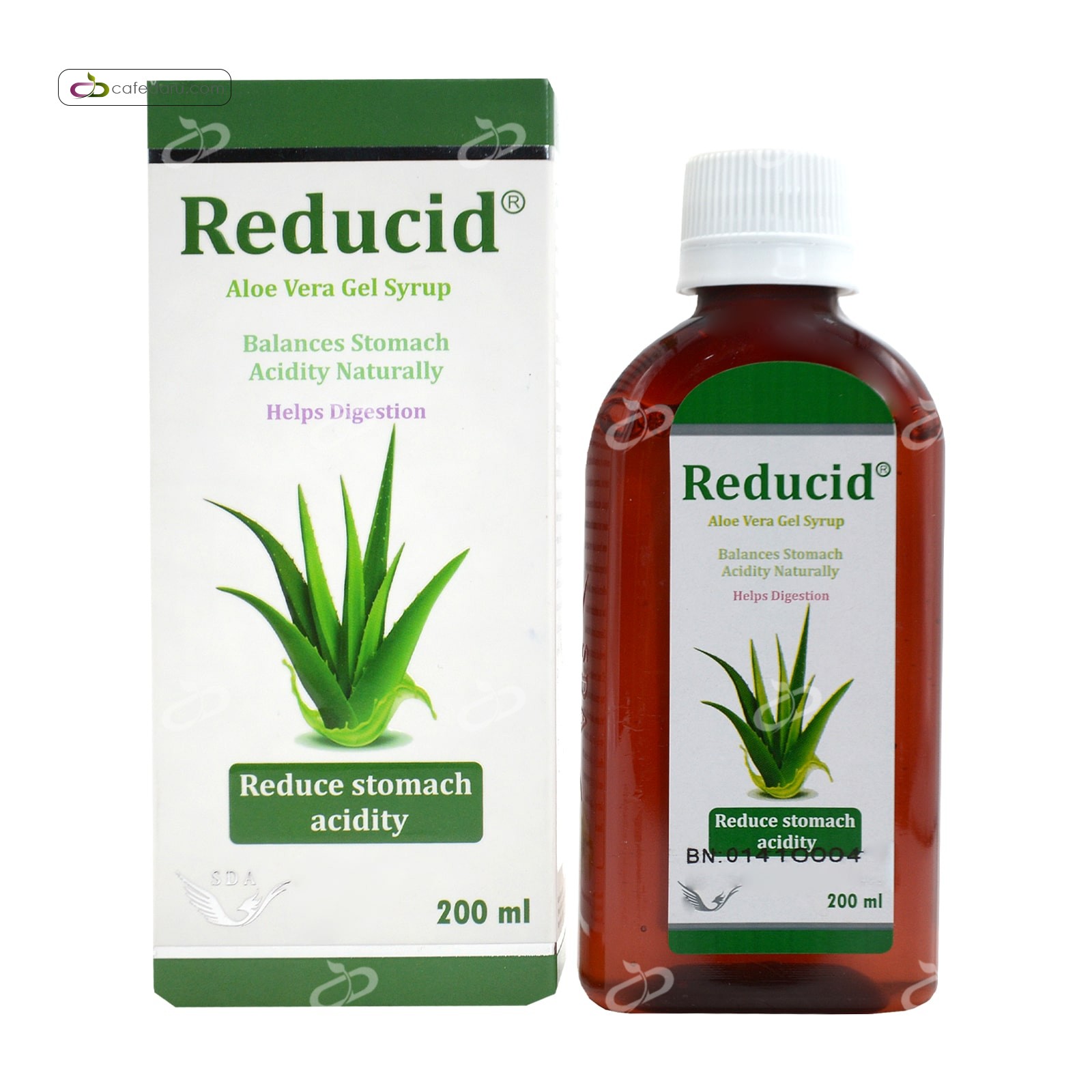 شربت ردیوسید آلوئه ورا (تنظیم اسید معده) سیمرغ داروی عطار 200 میلی لیتر ...